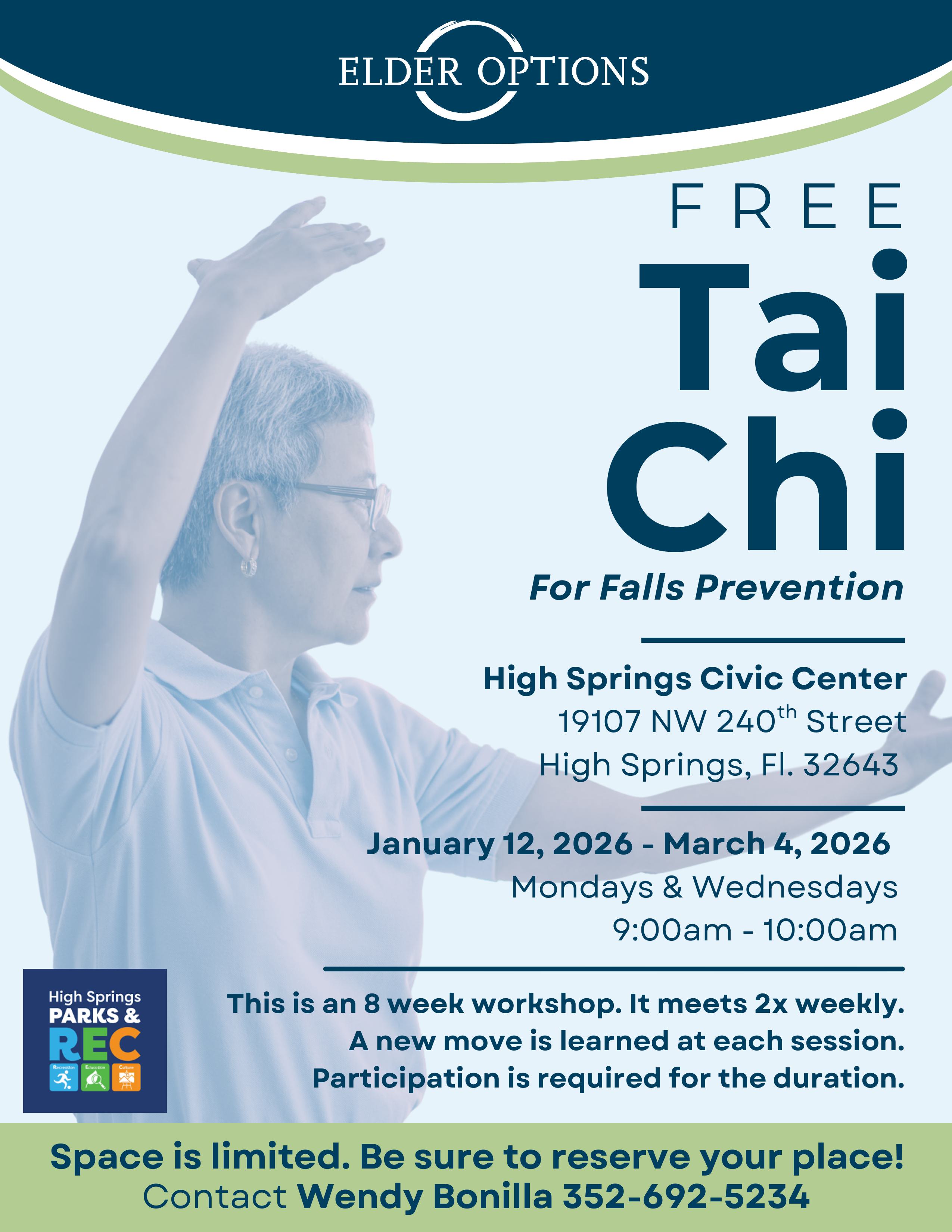 Tai Chi for Arthritis and Fall Prevention | High Springs, FL